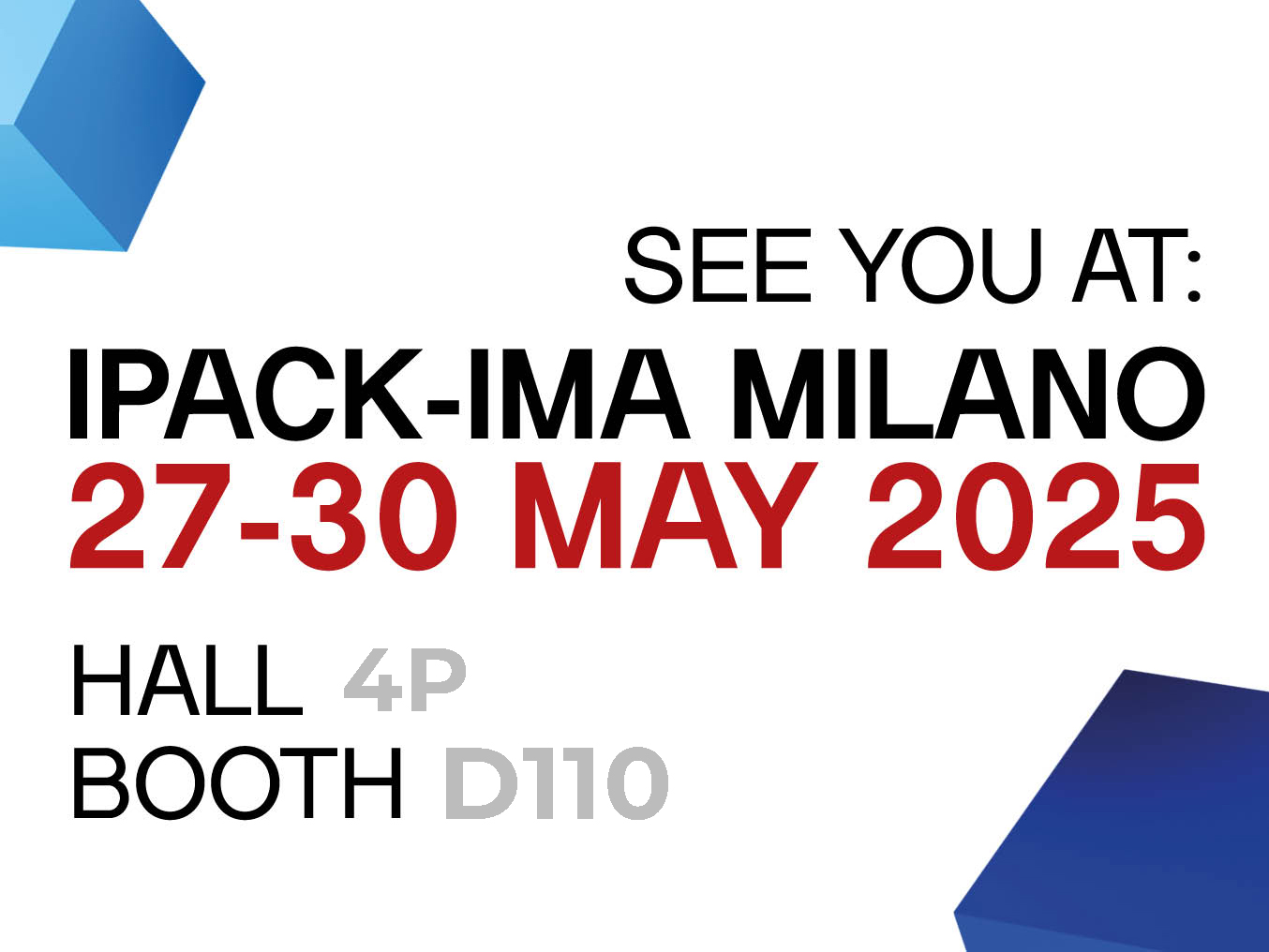 Promatic at IPACK-IMA MILANO 2025! - Promatic srl